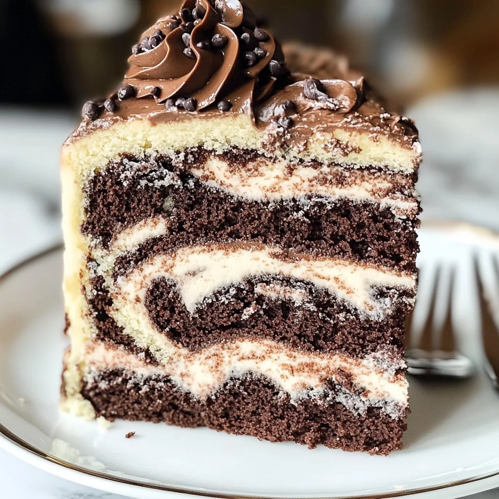 Perfect Marble Cake with Chocolate Buttercream: The Ultimate Swirled ...